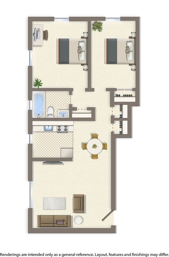 Floor Plans of Manor Village in Washington, DC